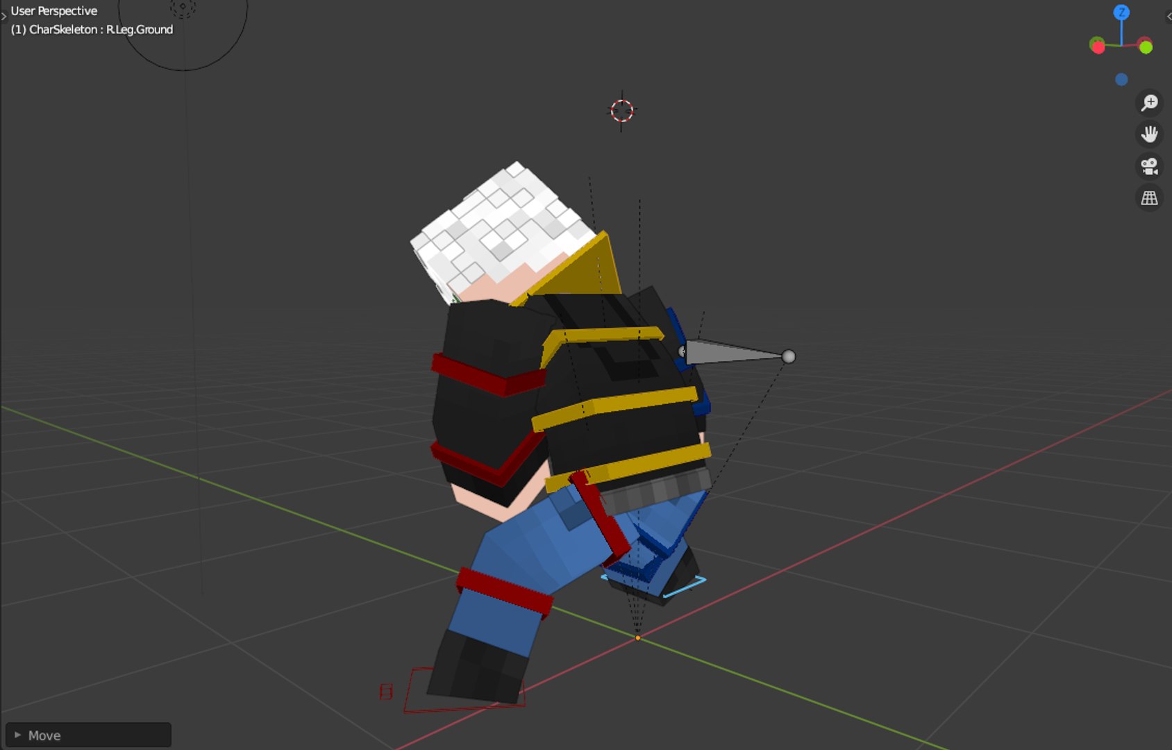Rigged Minecraft Character Custom 3D Model - TurboSquid 1638933