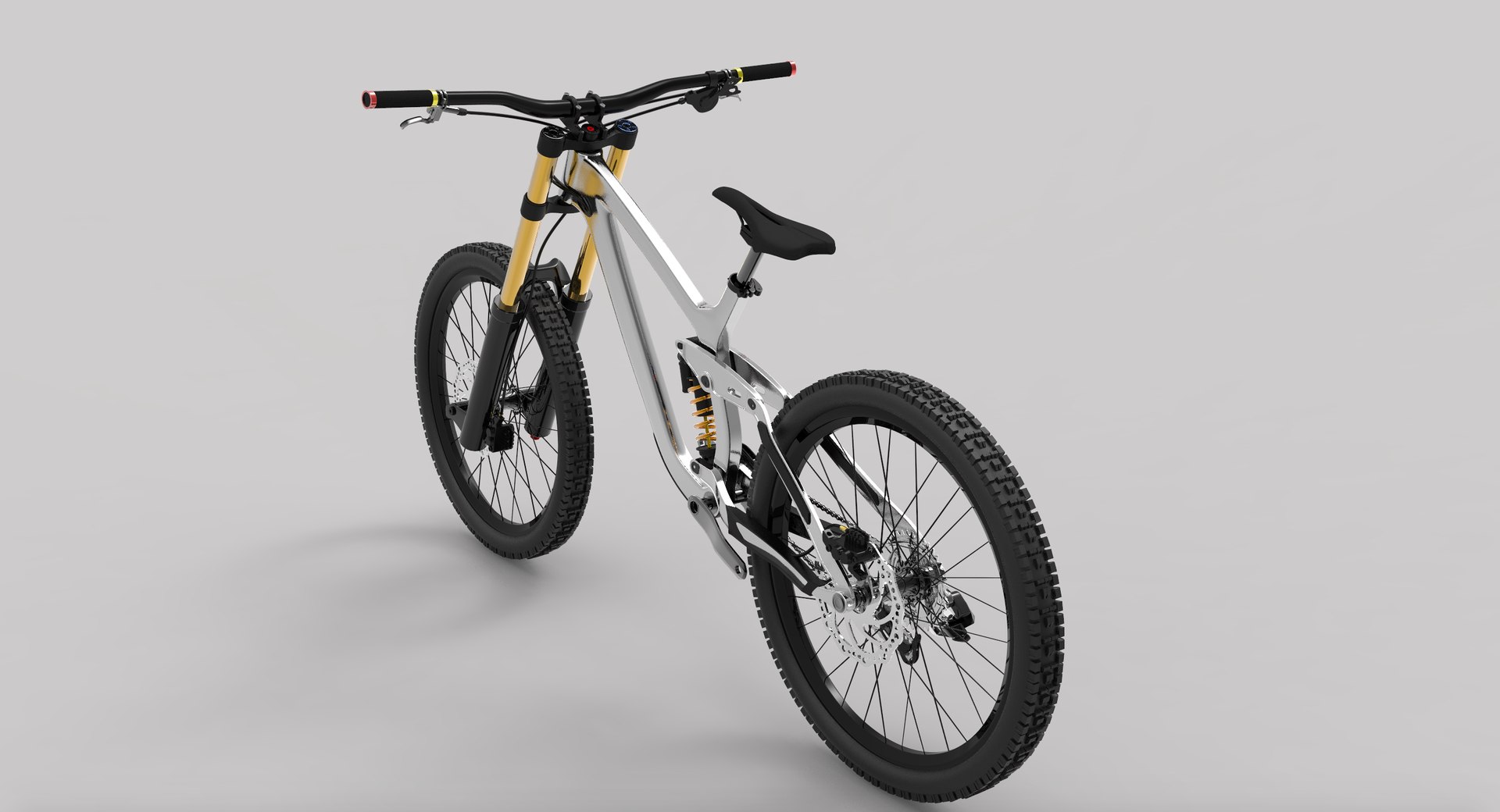 3d Mountain Bike Dh Model