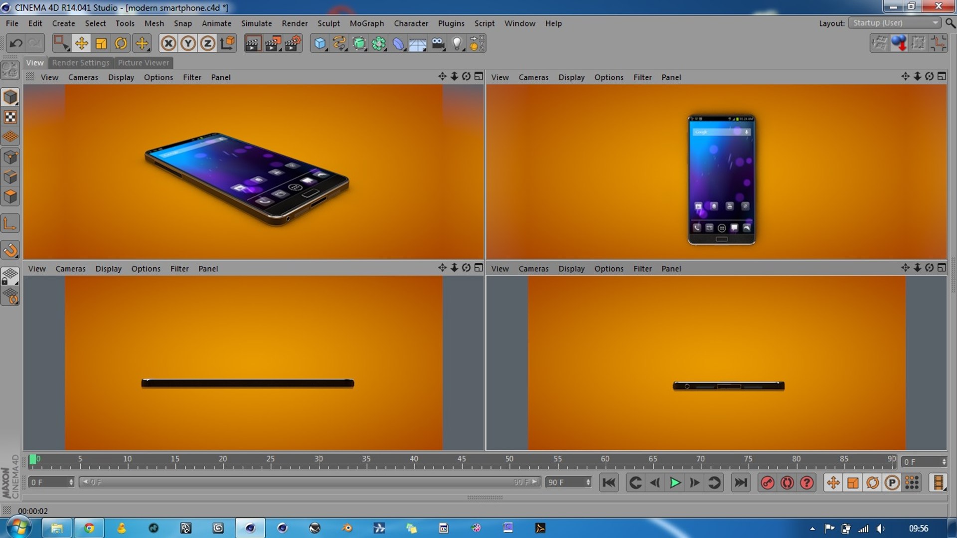Smart Phone Smartphone C4d