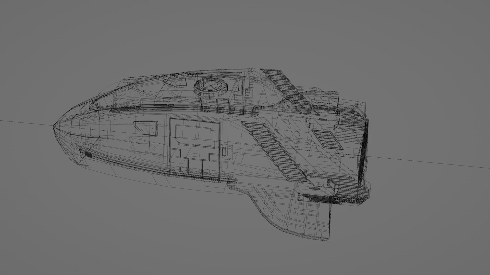 3D Star Trek Enterprise NX-01 Shuttlepod Model - TurboSquid 1970600