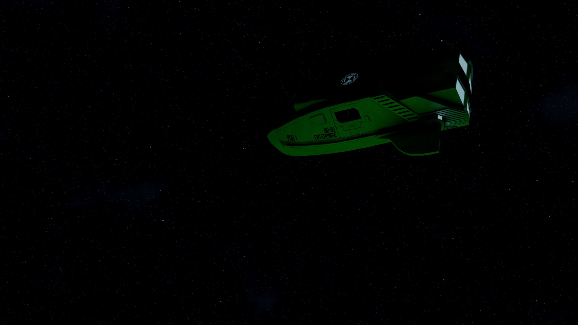 3D Star Trek Enterprise NX-01 Shuttlepod Model - TurboSquid 1970600