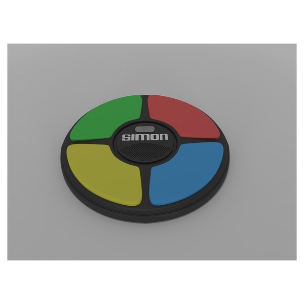 SIMON 휴대용 게임 3D 모델 - TurboSquid 2246020