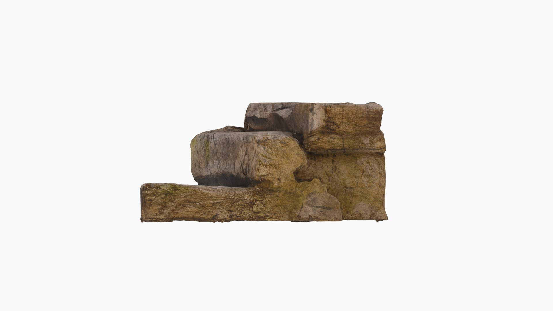 Stone Steps 3D Model - TurboSquid 2401106