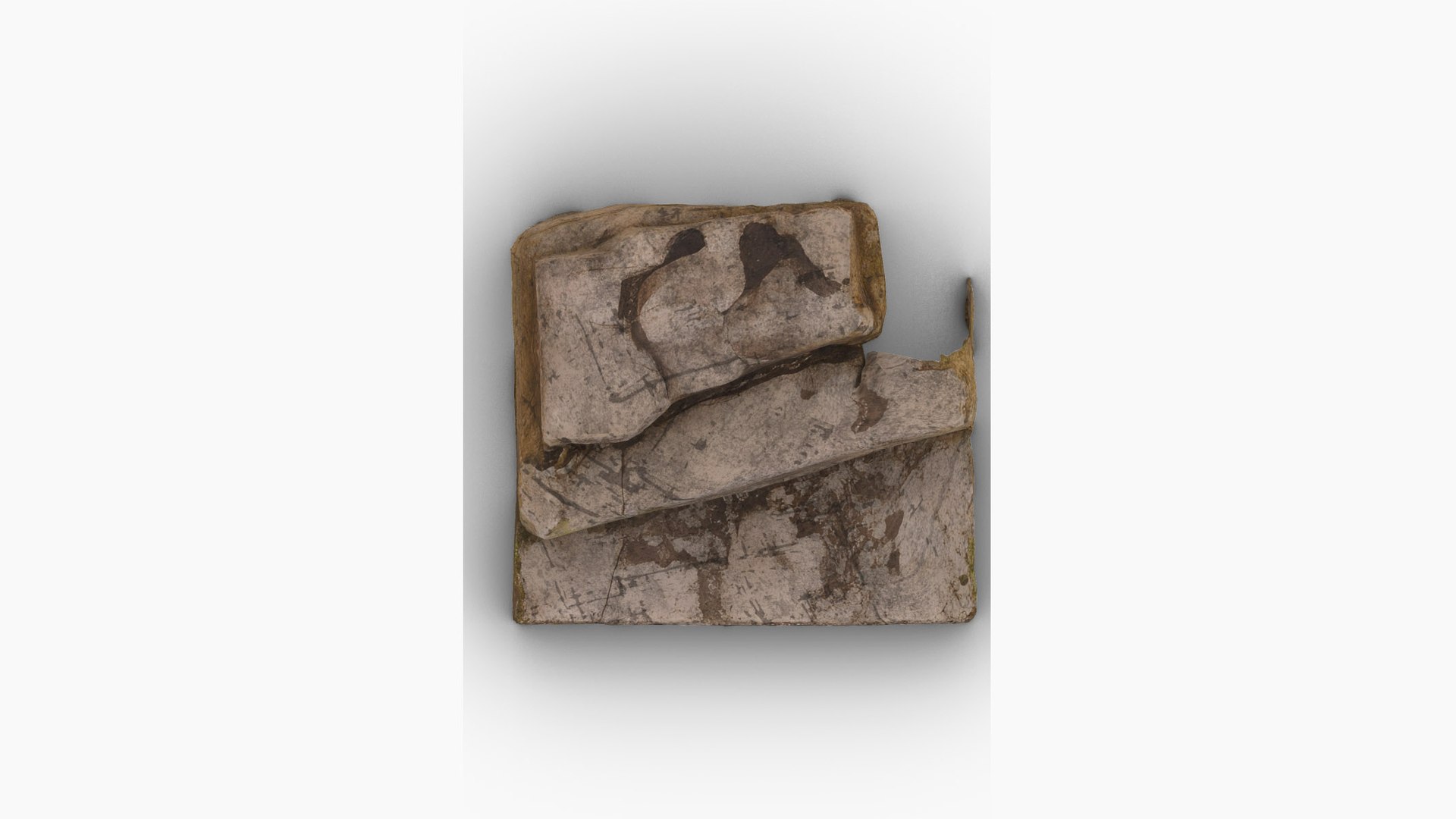 Stone Steps 3D Model - TurboSquid 2401106