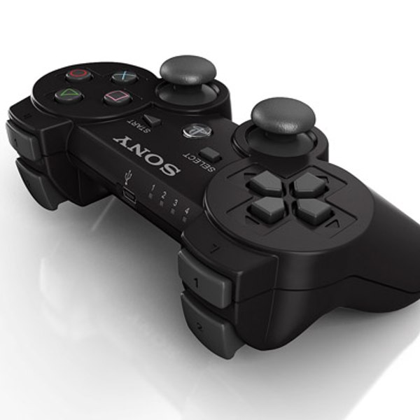 3d ps3 gamepad