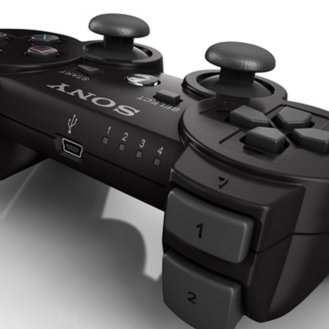 3d Ps3 Gamepad