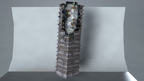 Destroyed Building STL Models for Download | TurboSquid