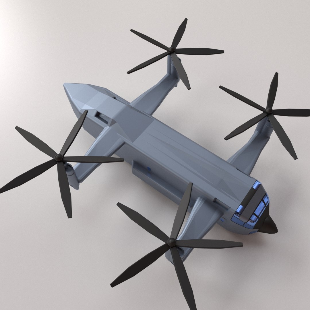 Quad Copter 3D Model - TurboSquid 1547088