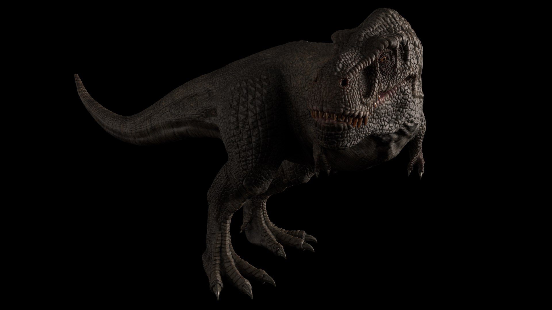 3D model descendant tyrannosaurus rex magnus - TurboSquid 1530281