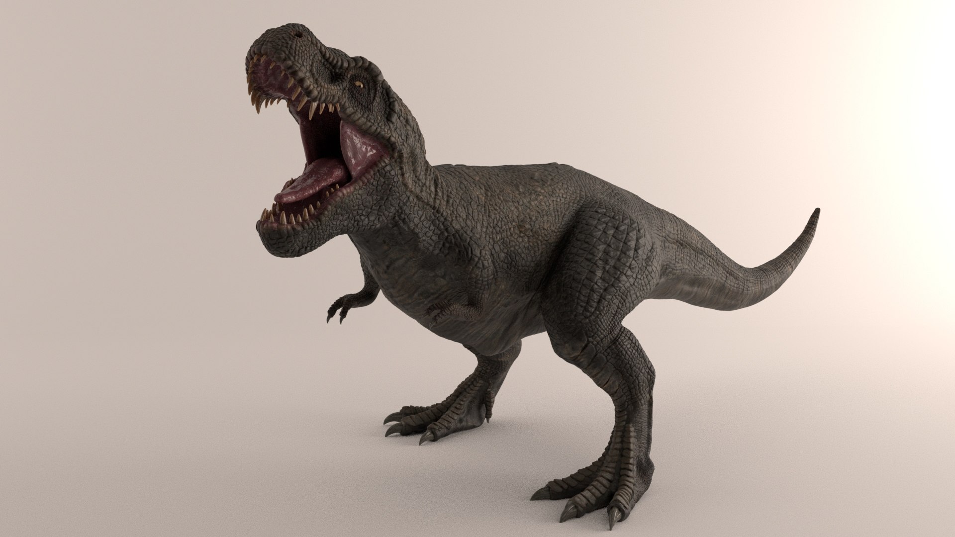 3D model descendant tyrannosaurus rex magnus - TurboSquid 1530281