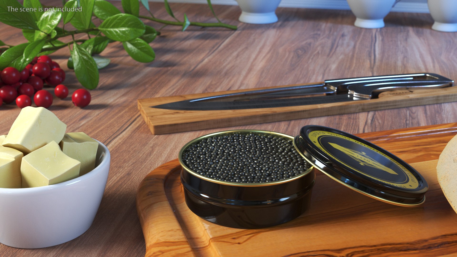 3D Caviar Open Tins Collection Model - TurboSquid 2388943