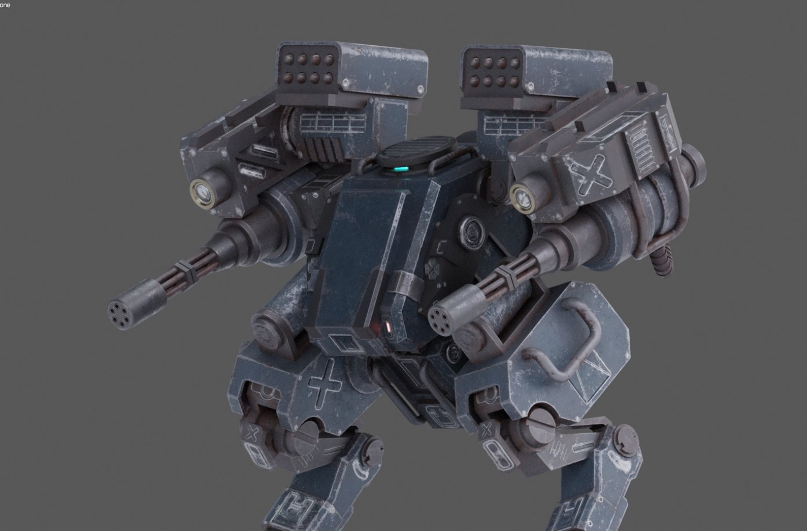 3D Model Mech Army 02 - TurboSquid 1580501
