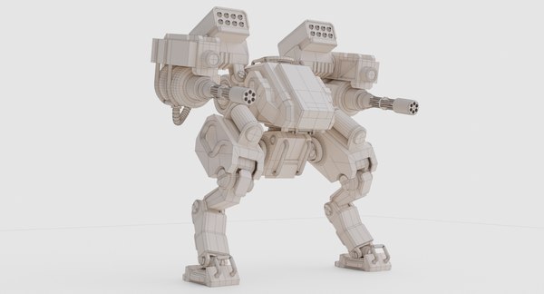 3D model mech army 02 - TurboSquid 1580501
