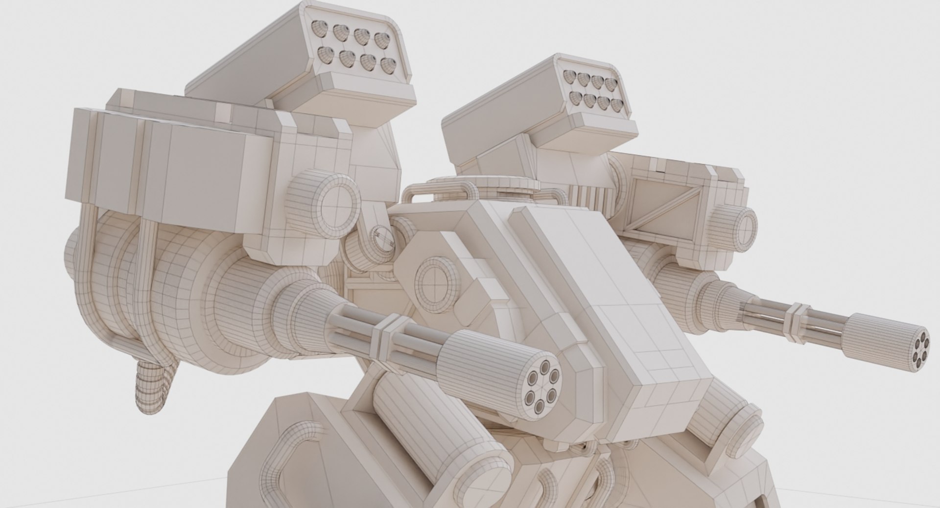 3D Model Mech Army 02 - TurboSquid 1580501