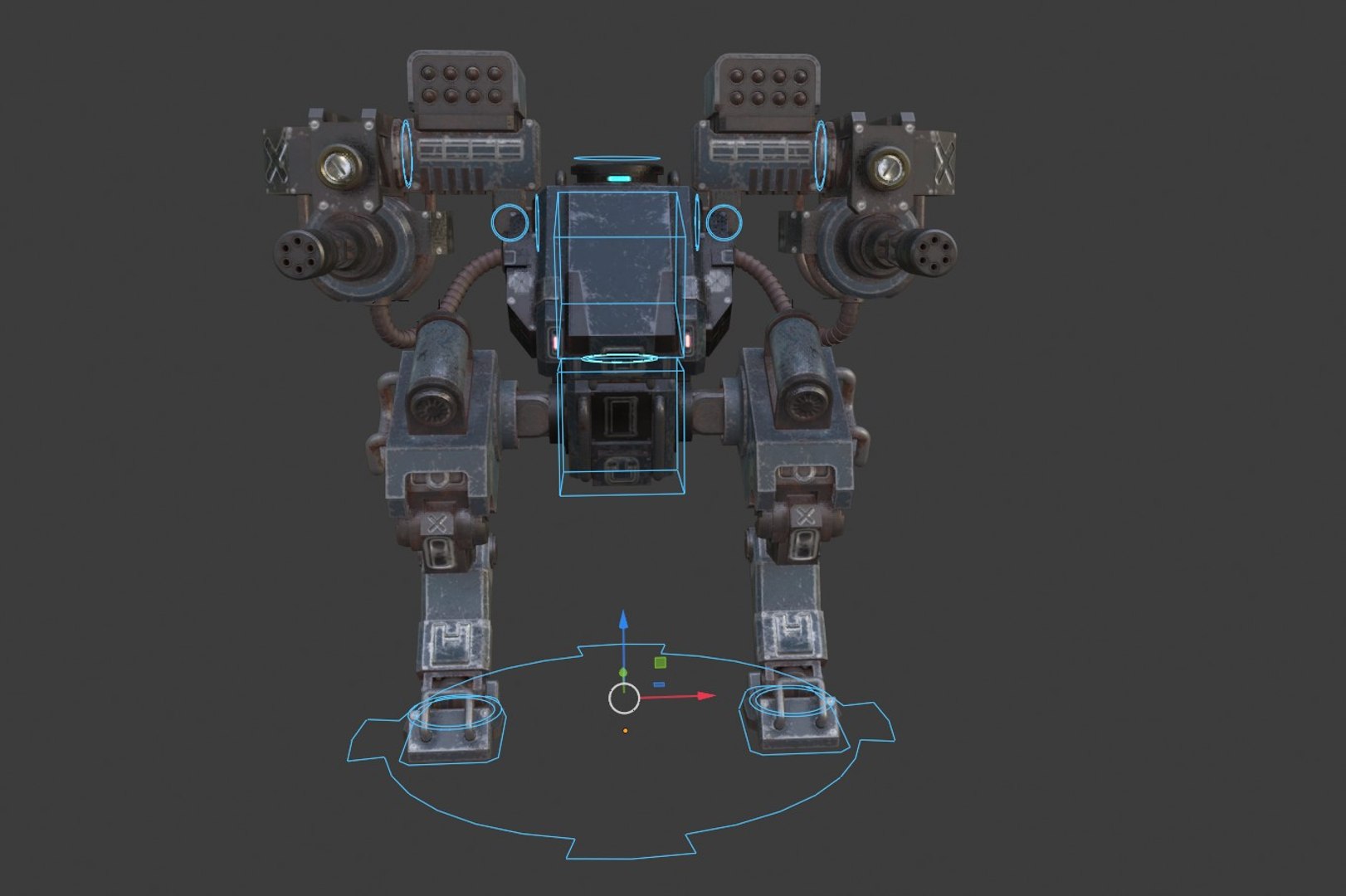 3D Model Mech Army 02 - TurboSquid 1580501
