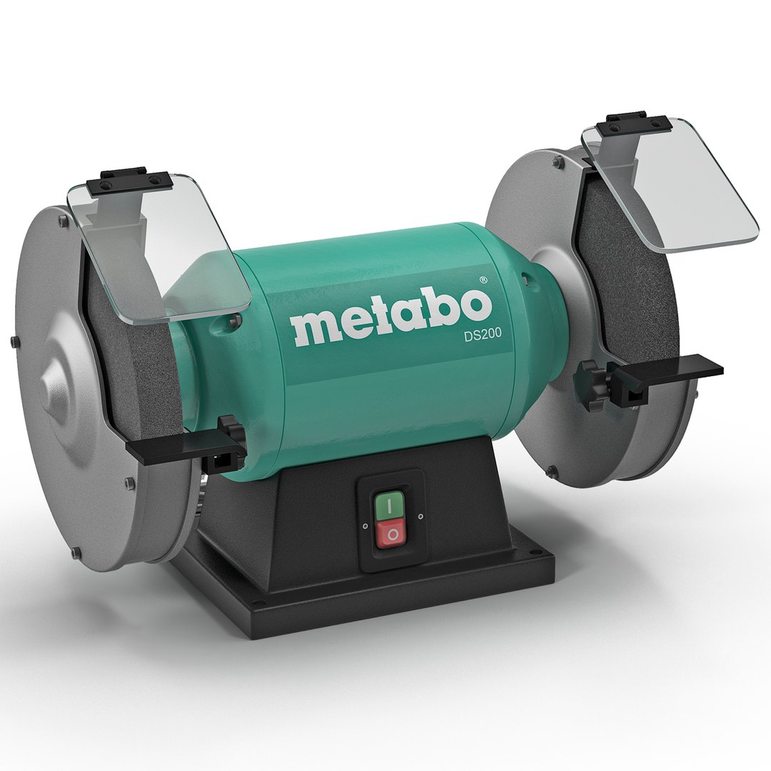 3d Model Bench Grinder Metabo Ds