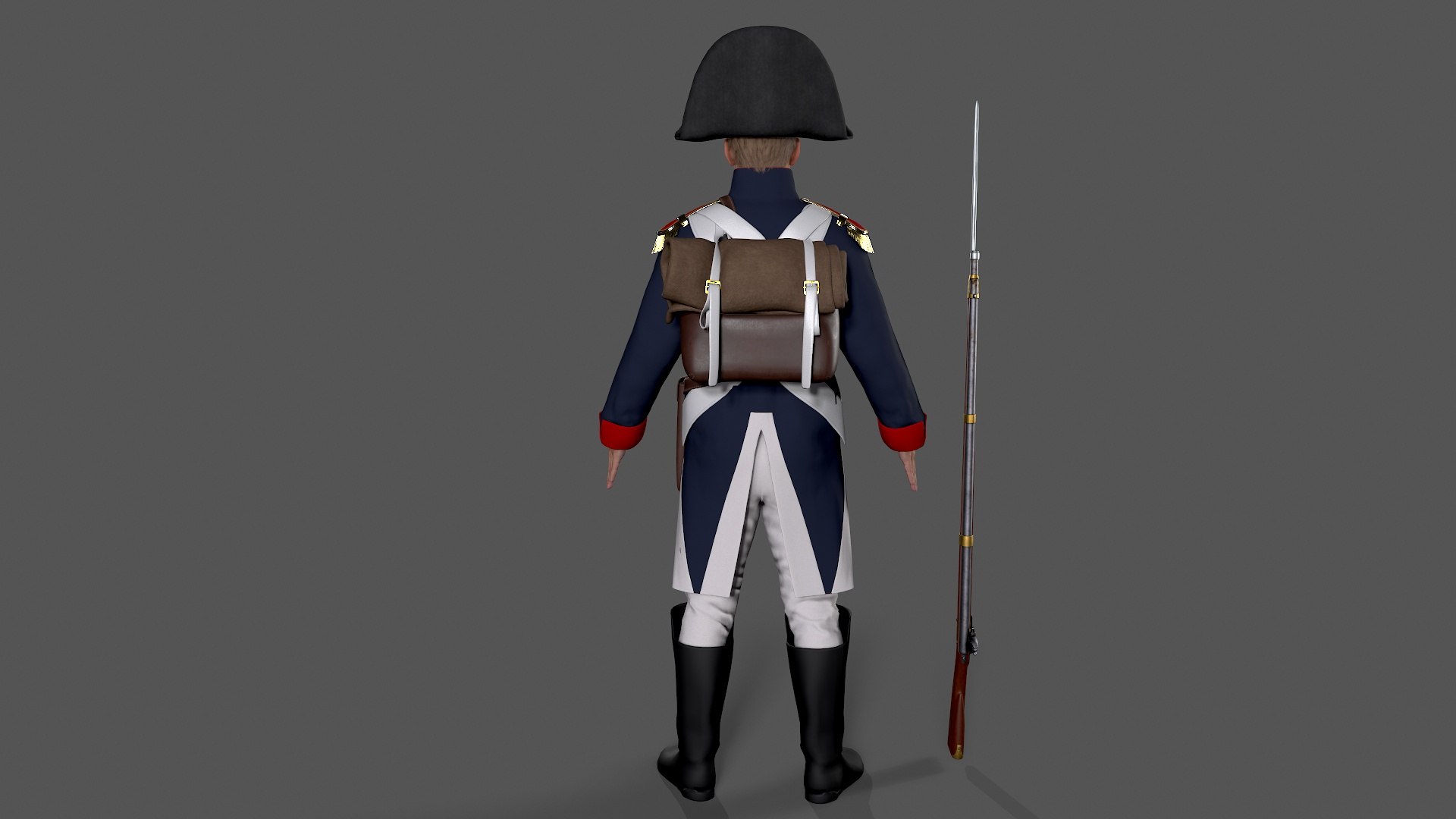 Napoleon 3D Model - TurboSquid 2295267