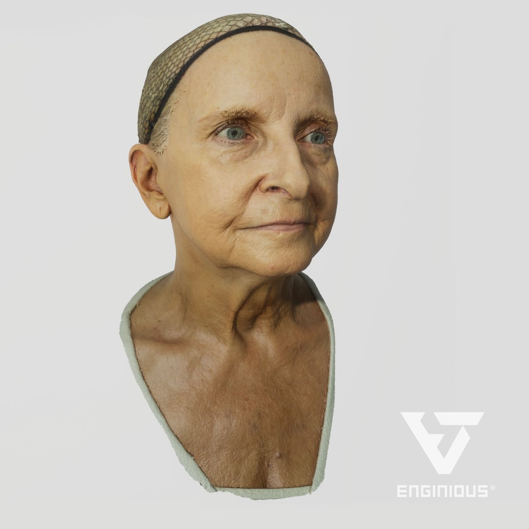 3D Female Face Scan model - TurboSquid 2102094