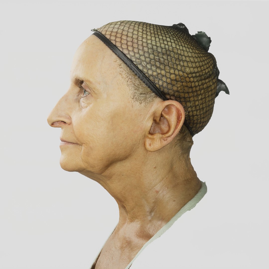 3D Female Face Scan Model - TurboSquid 2102094