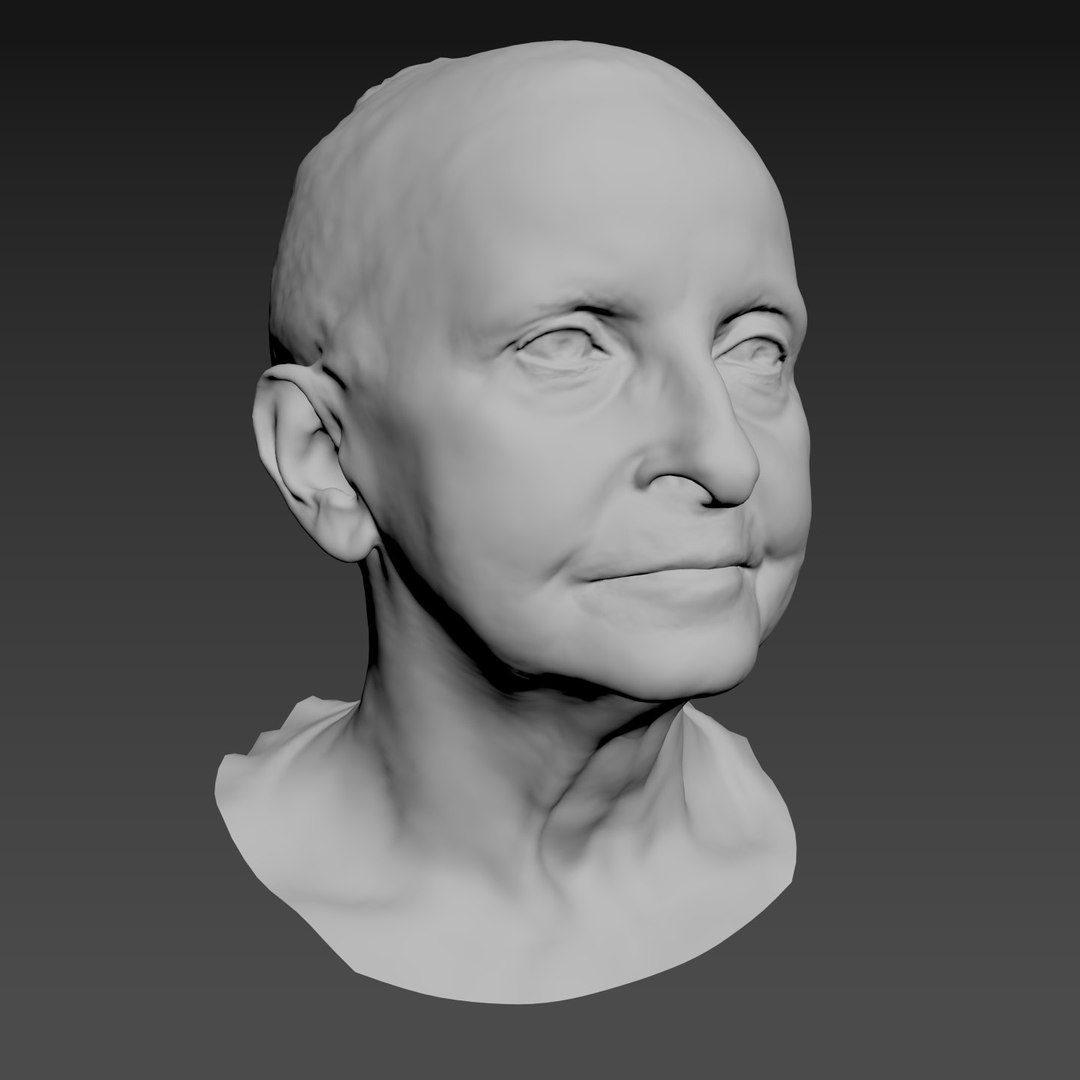 3D Female Face Scan Model - TurboSquid 2102094