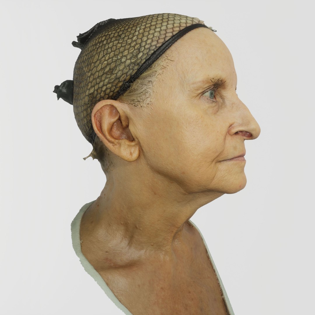 3D Female Face Scan Model - TurboSquid 2102094