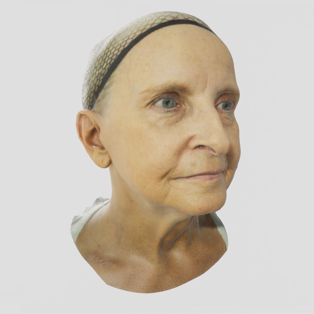 3D Female Face Scan Model - TurboSquid 2102094