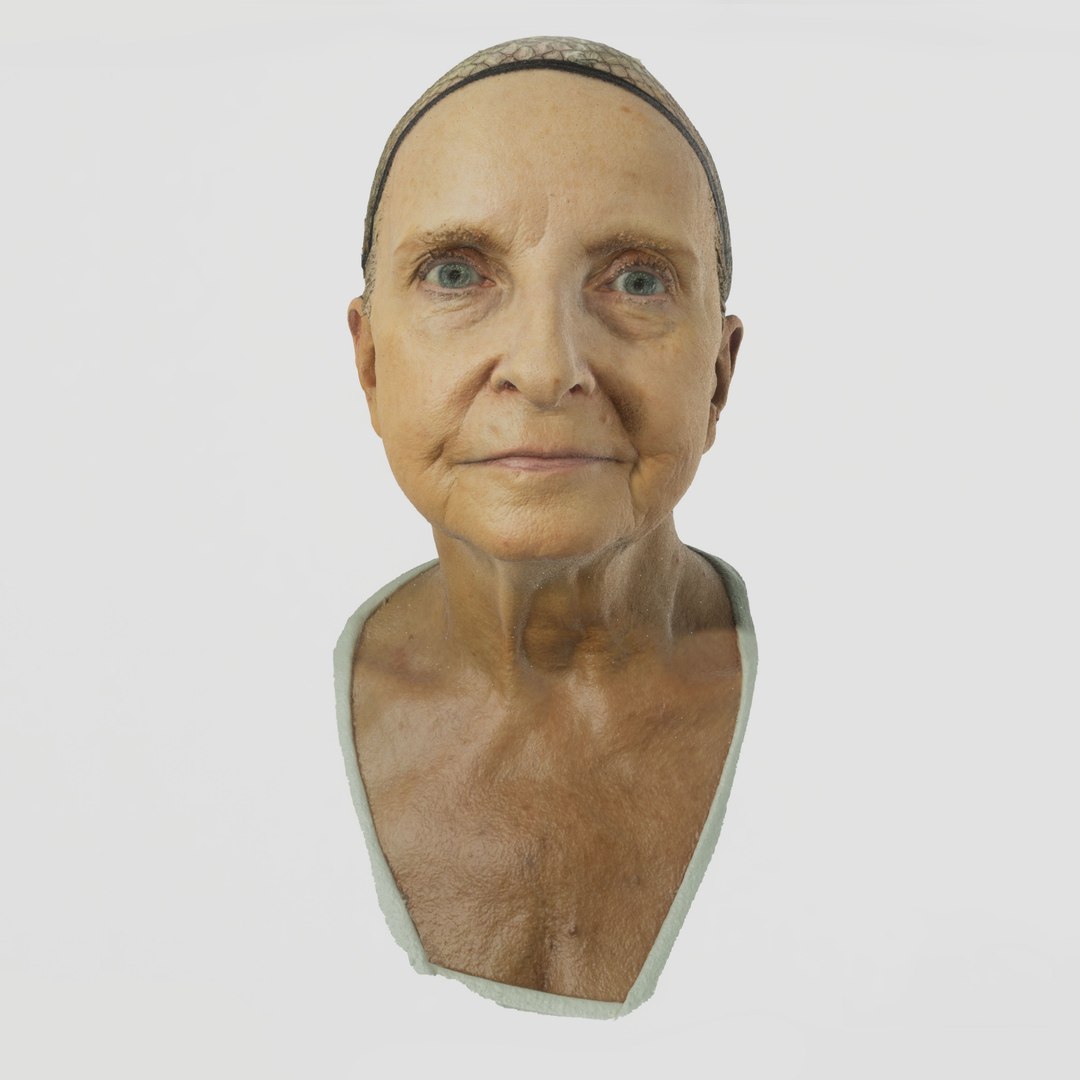 3D Female Face Scan Model - TurboSquid 2102094