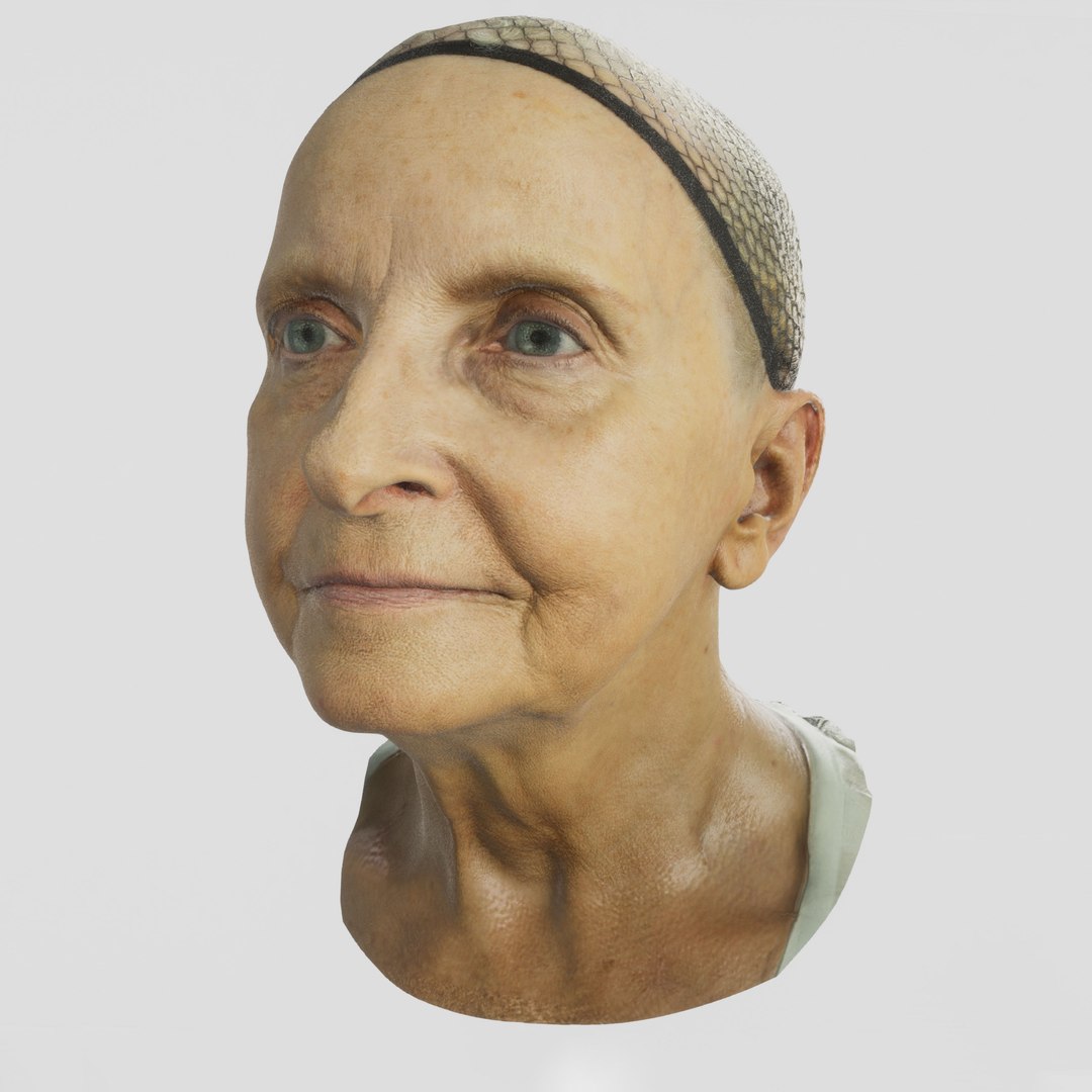 3D Female Face Scan Model - TurboSquid 2102094