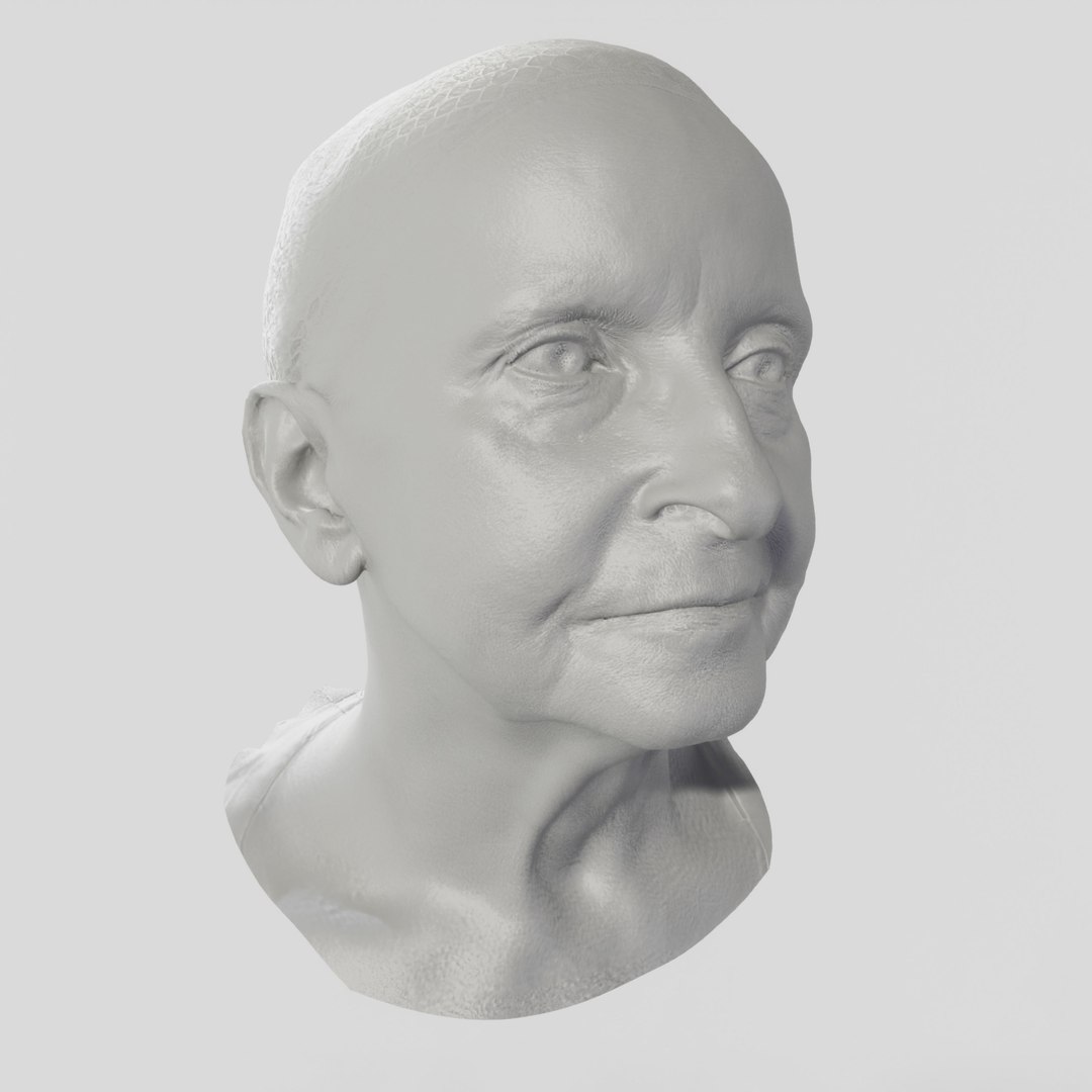 3D Female Face Scan Model - TurboSquid 2102094