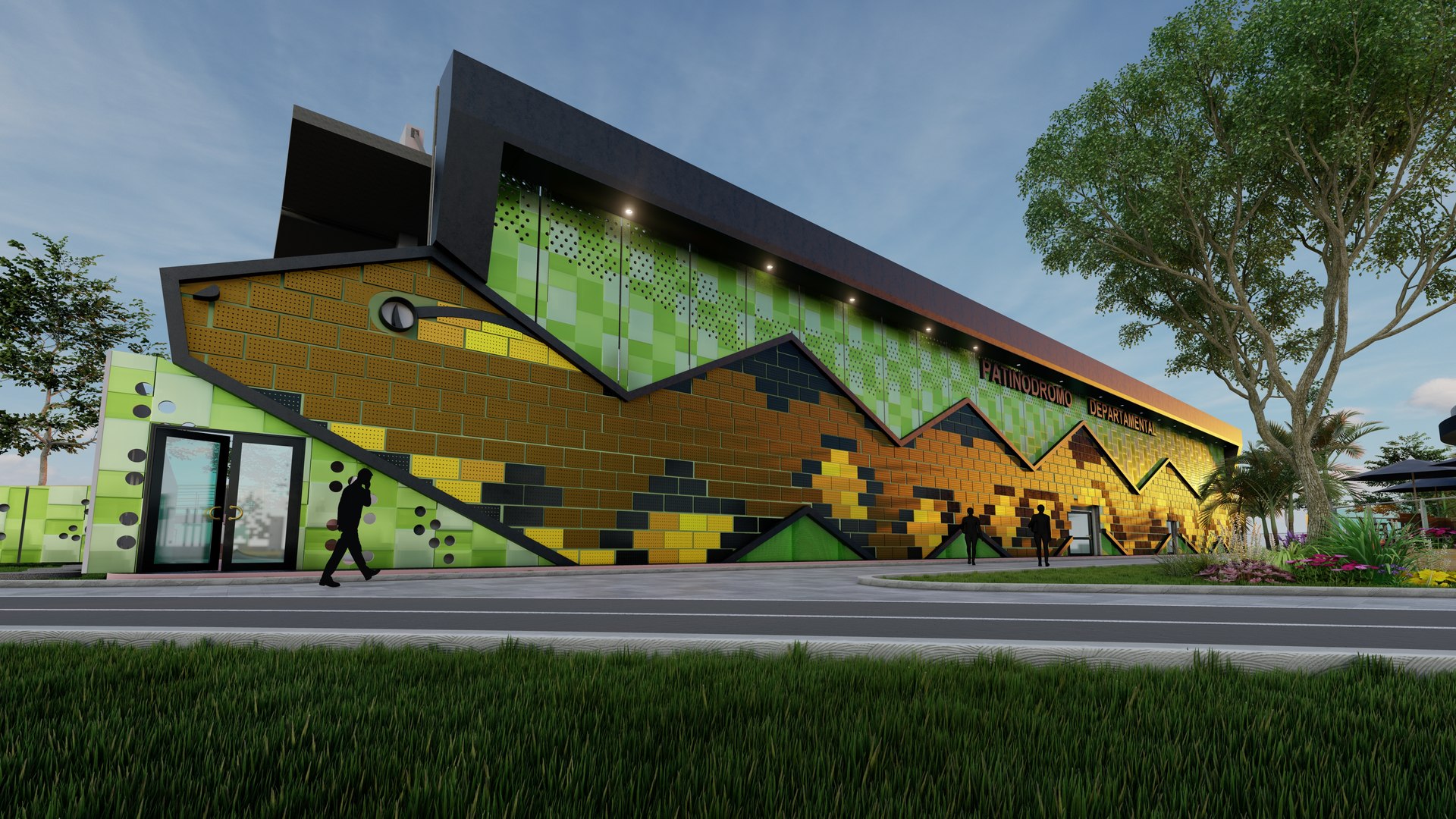 Sports Center Model - TurboSquid 2039796