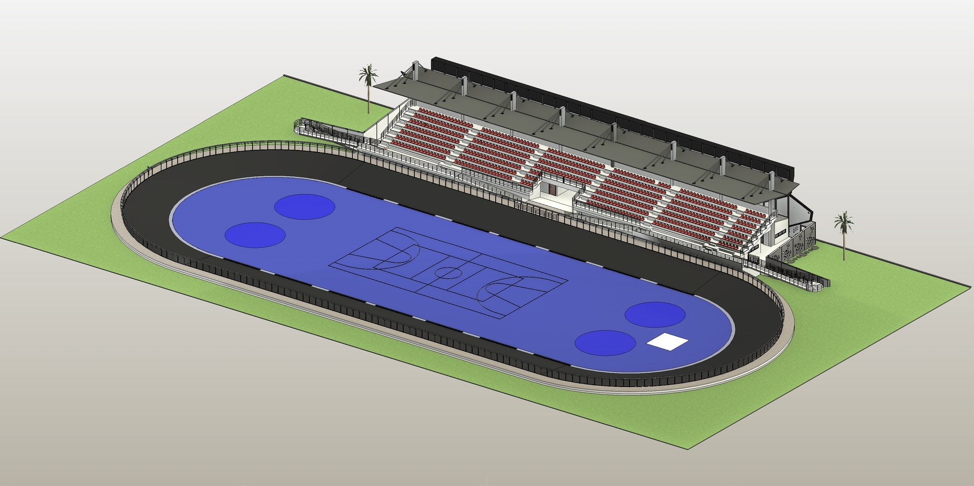 Sports Center Model - TurboSquid 2039796