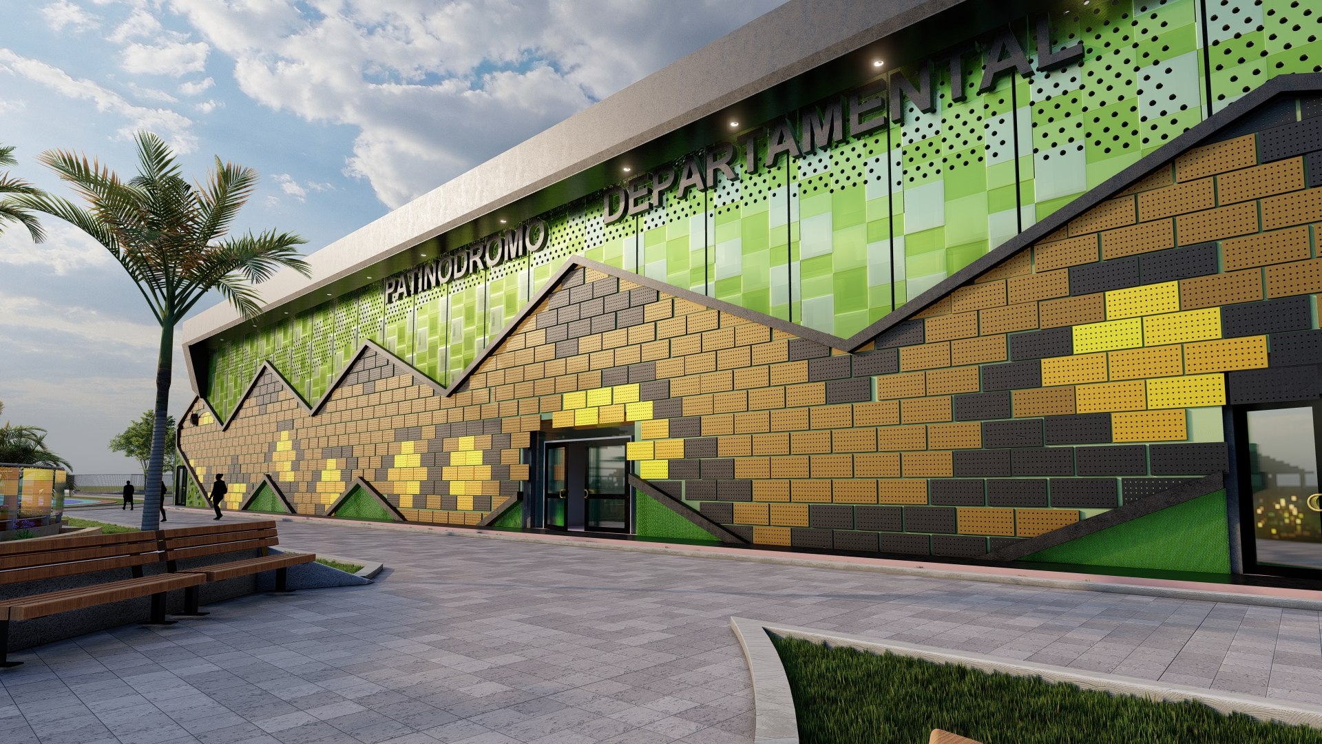 Sports Center Model - TurboSquid 2039796