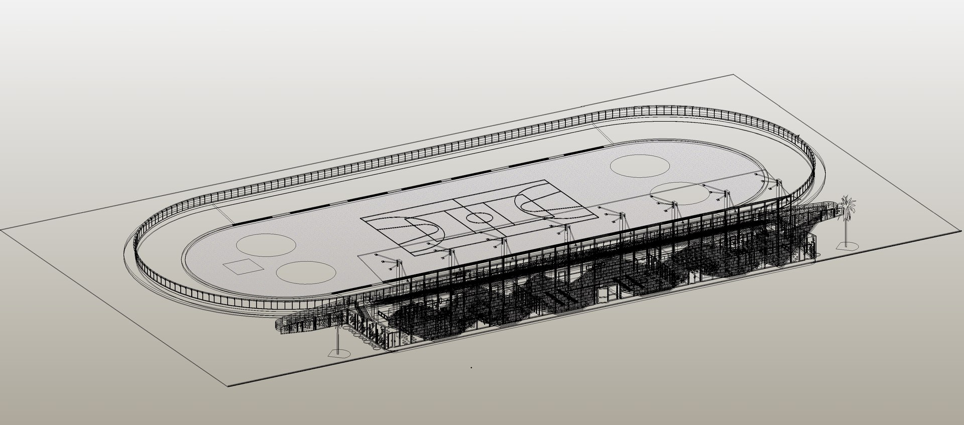 Sports Center Model - TurboSquid 2039796