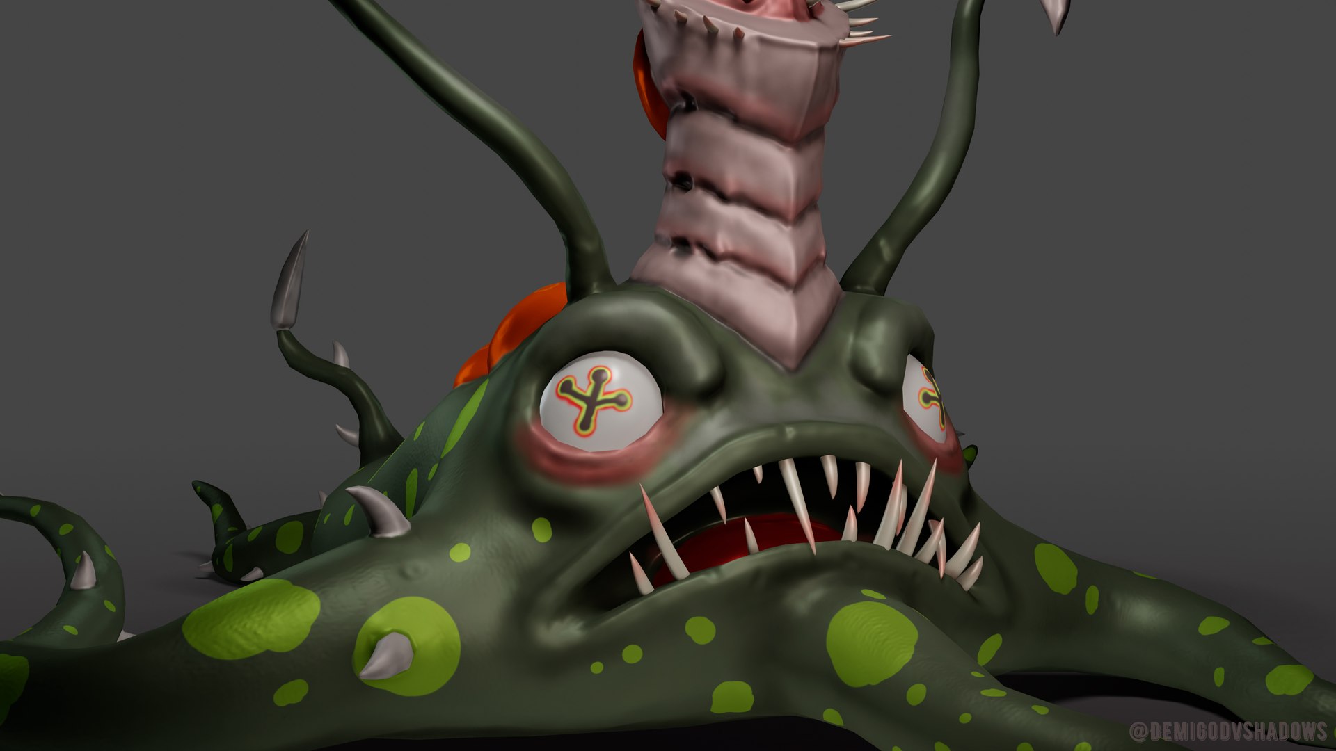 3D Queen Of Toads Stylized 3D Character - TurboSquid 2014832