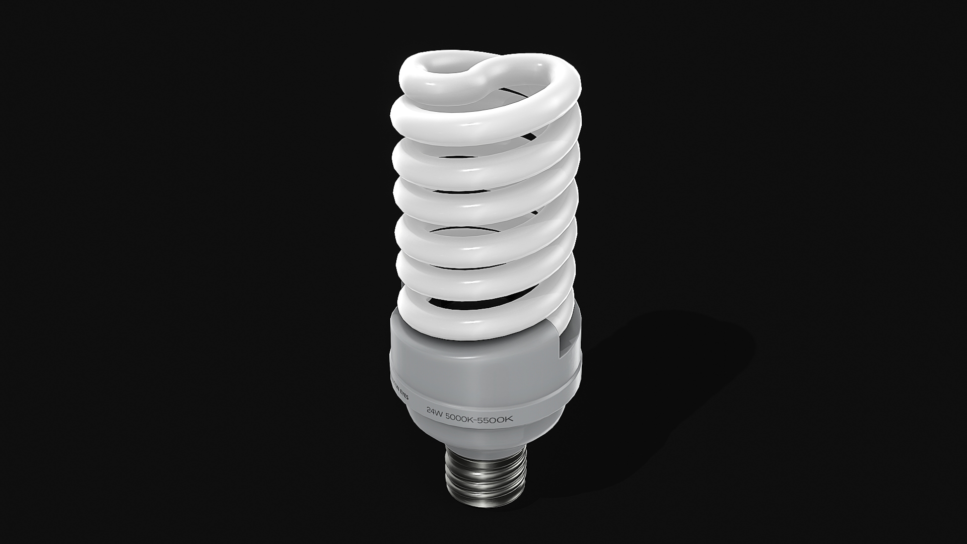 3D Spiral Light Bulb - TurboSquid 2242629