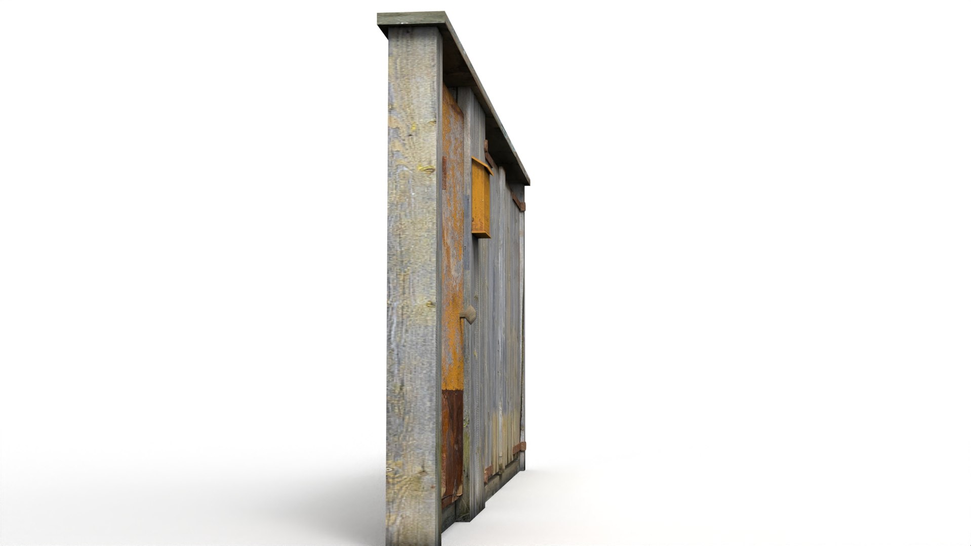 3D Model Wooden Gate - TurboSquid 2026025