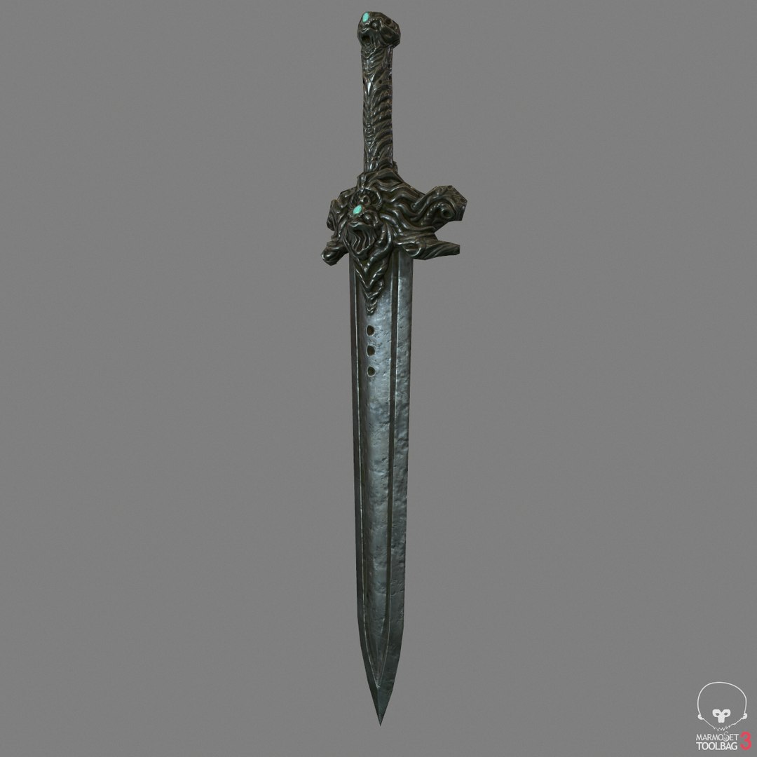 Devil Sword 3D Model | 1145384 | TurboSquid