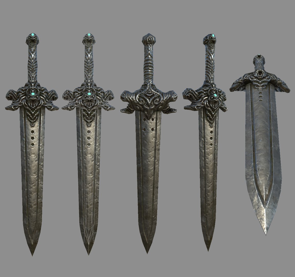 Devil Sword 3D Model | 1145384 | TurboSquid