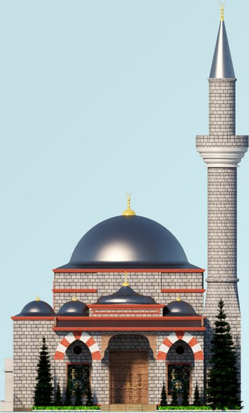 Mosque SketchUp Models for Download | TurboSquid