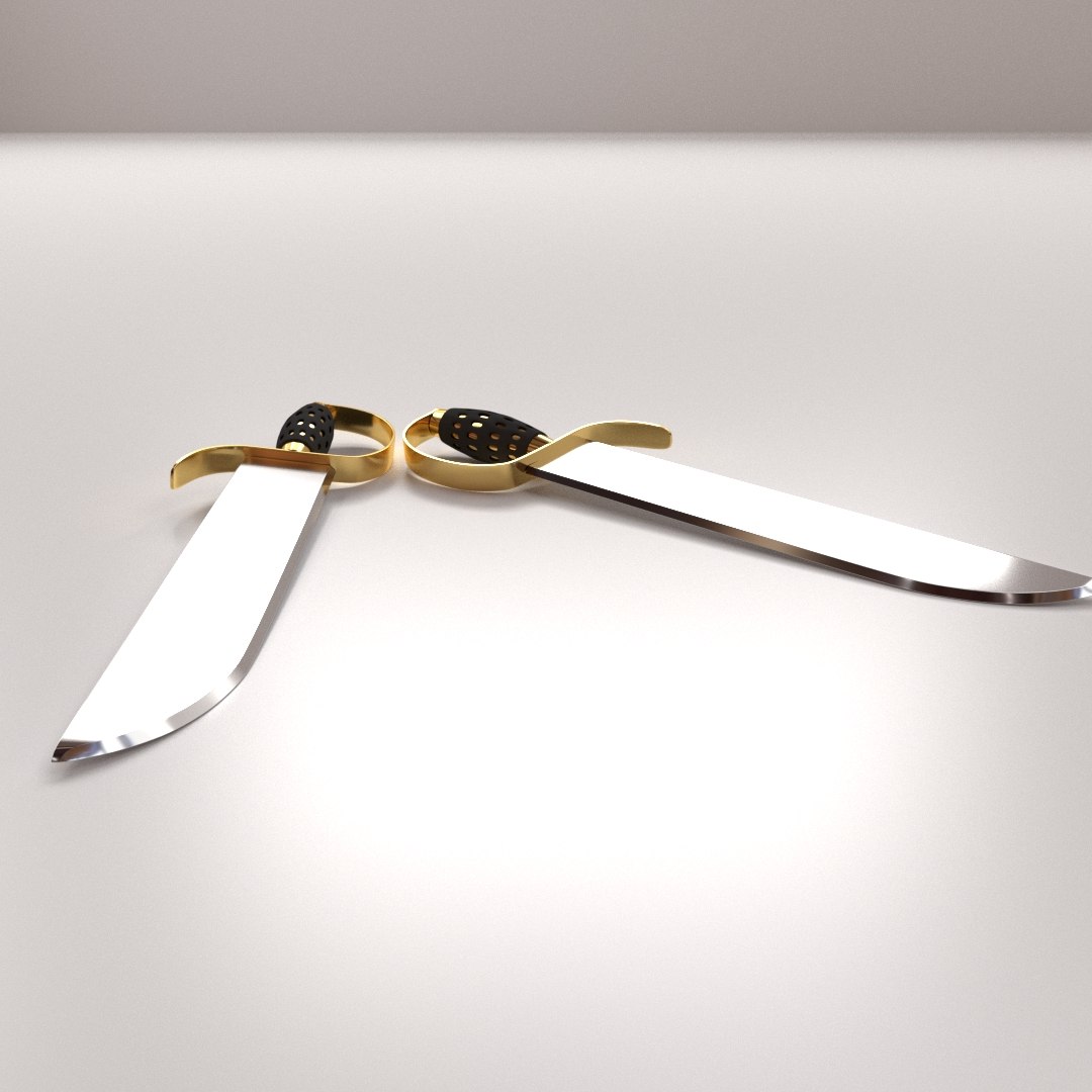 3D Butterfly Sword - TurboSquid 1256002