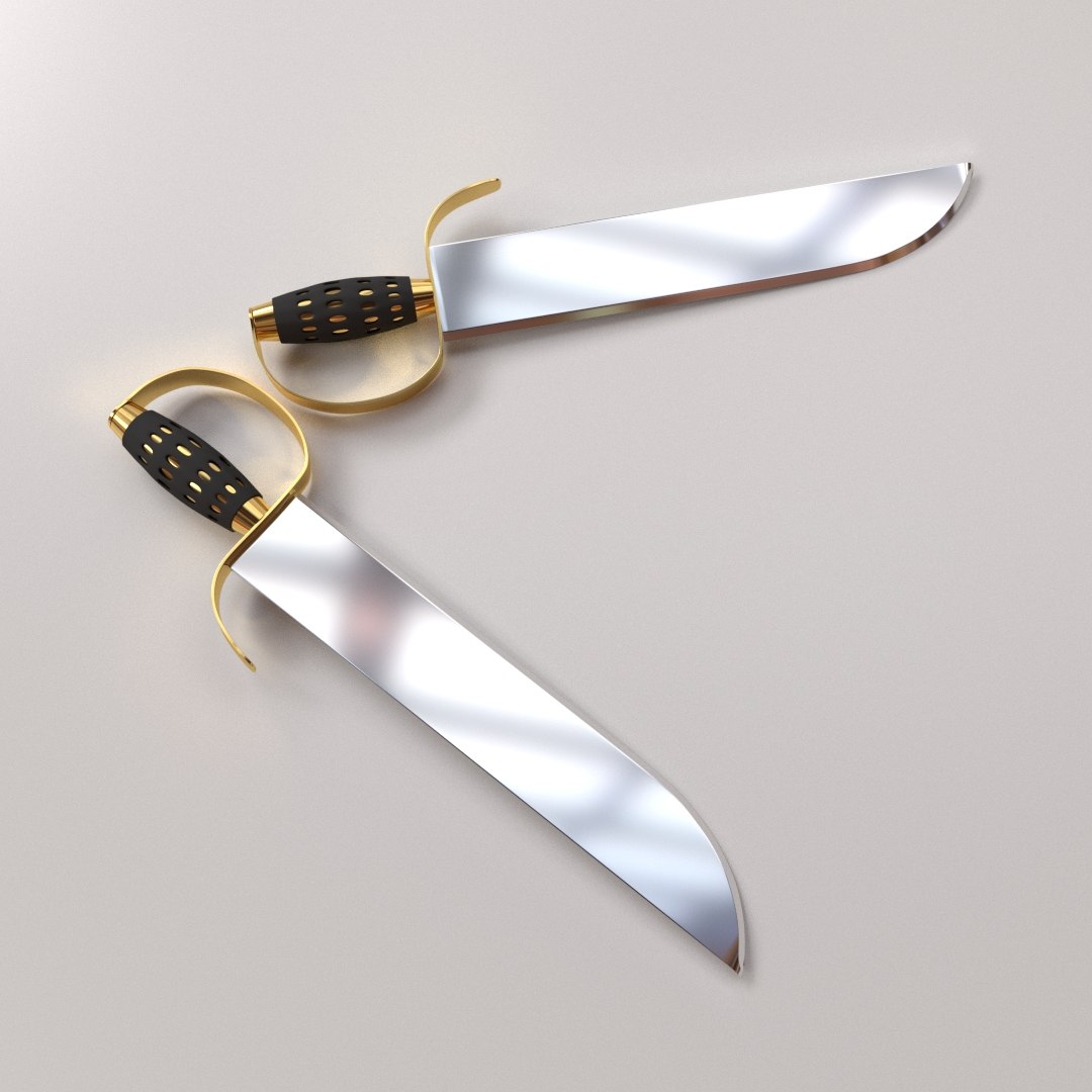 3D Butterfly Sword - TurboSquid 1256002