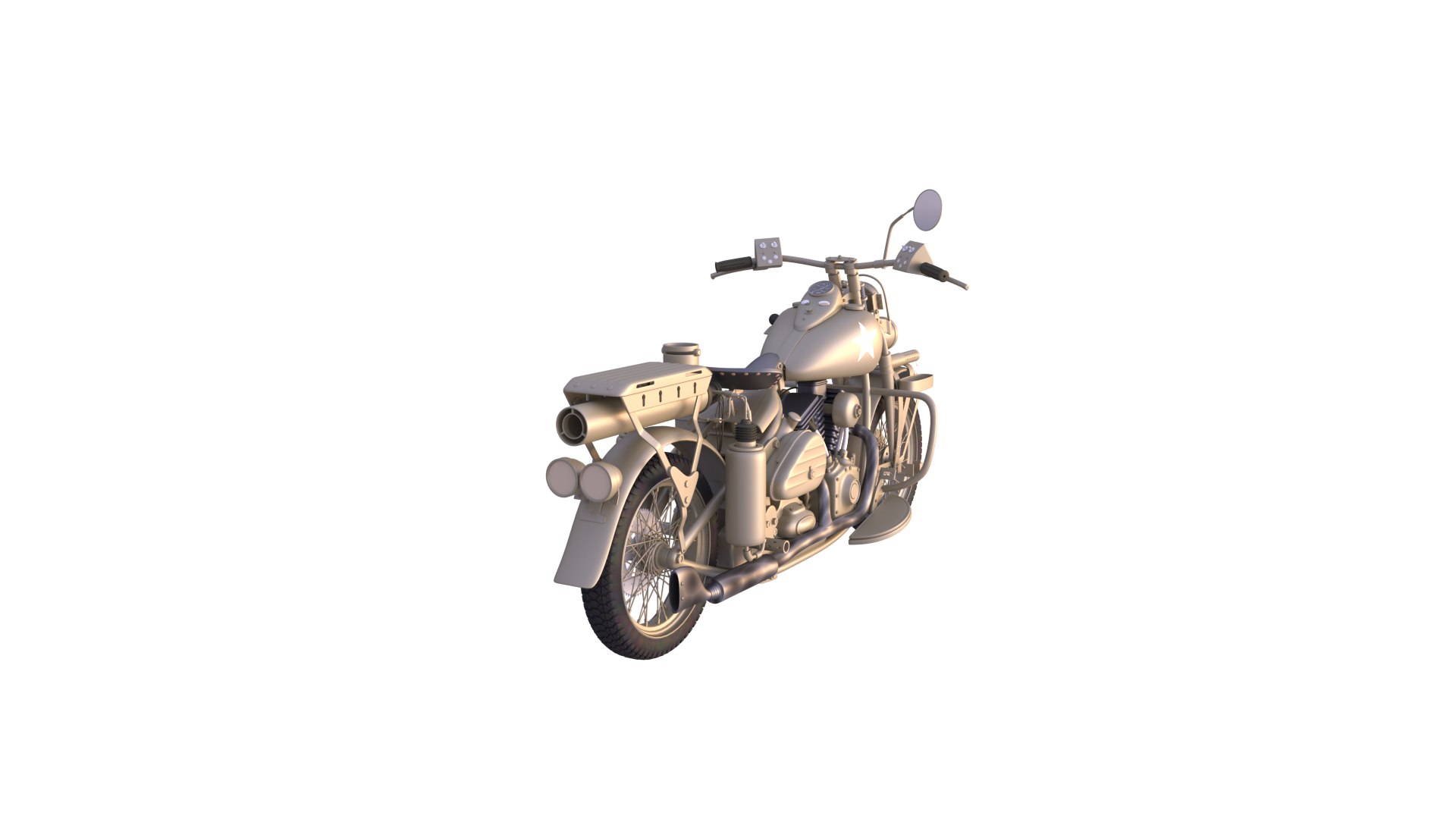 3D Model Captain Motorcycle - TurboSquid 1984060