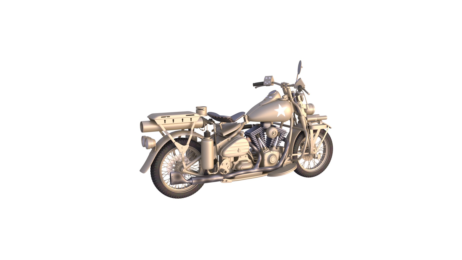 3D Model Captain Motorcycle - TurboSquid 1984060