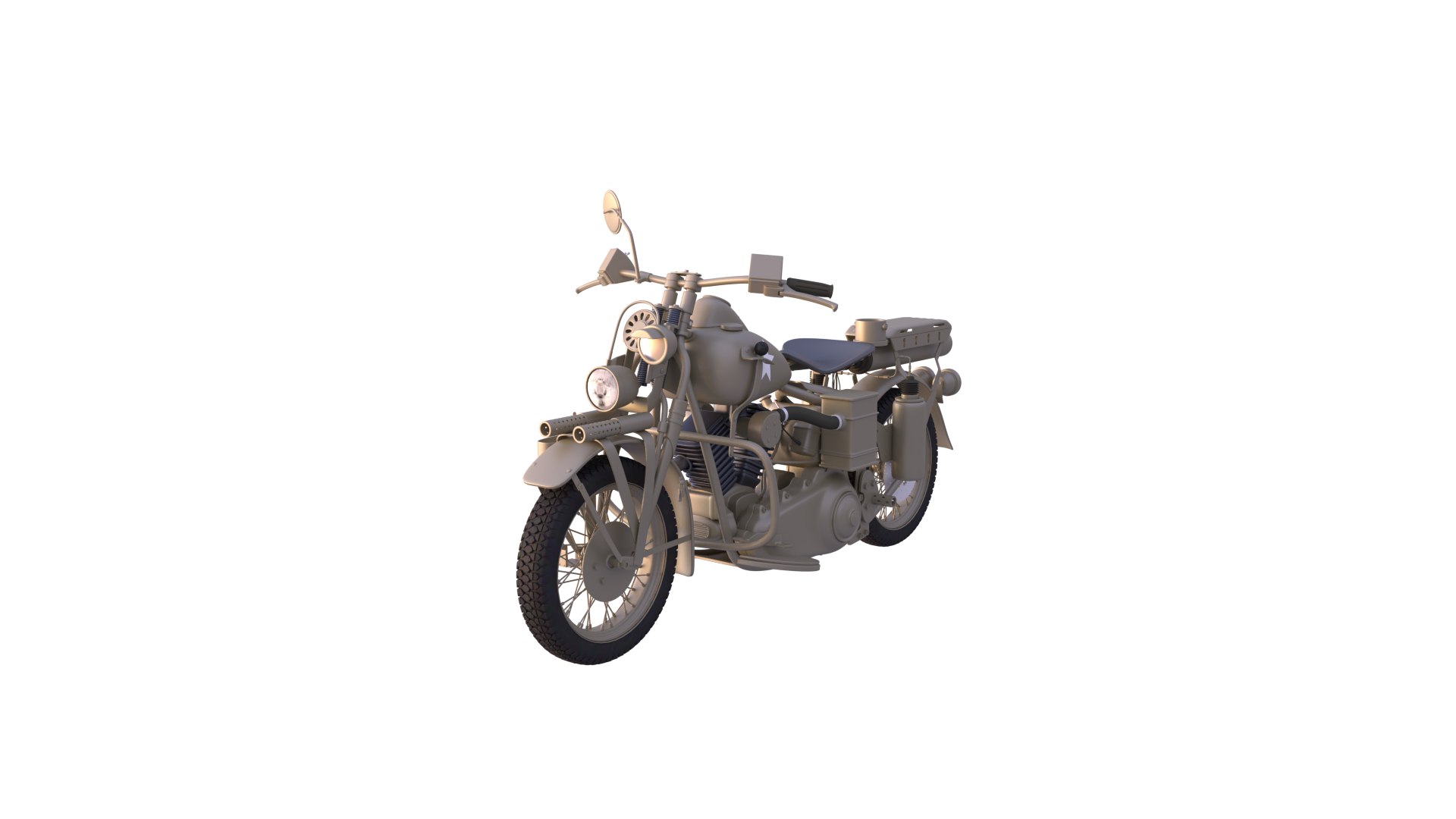 3D Model Captain Motorcycle - TurboSquid 1984060