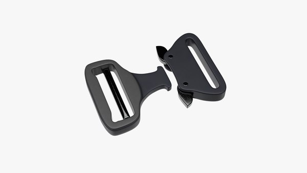 Hooks snap buckle 3D model - TurboSquid 1684365