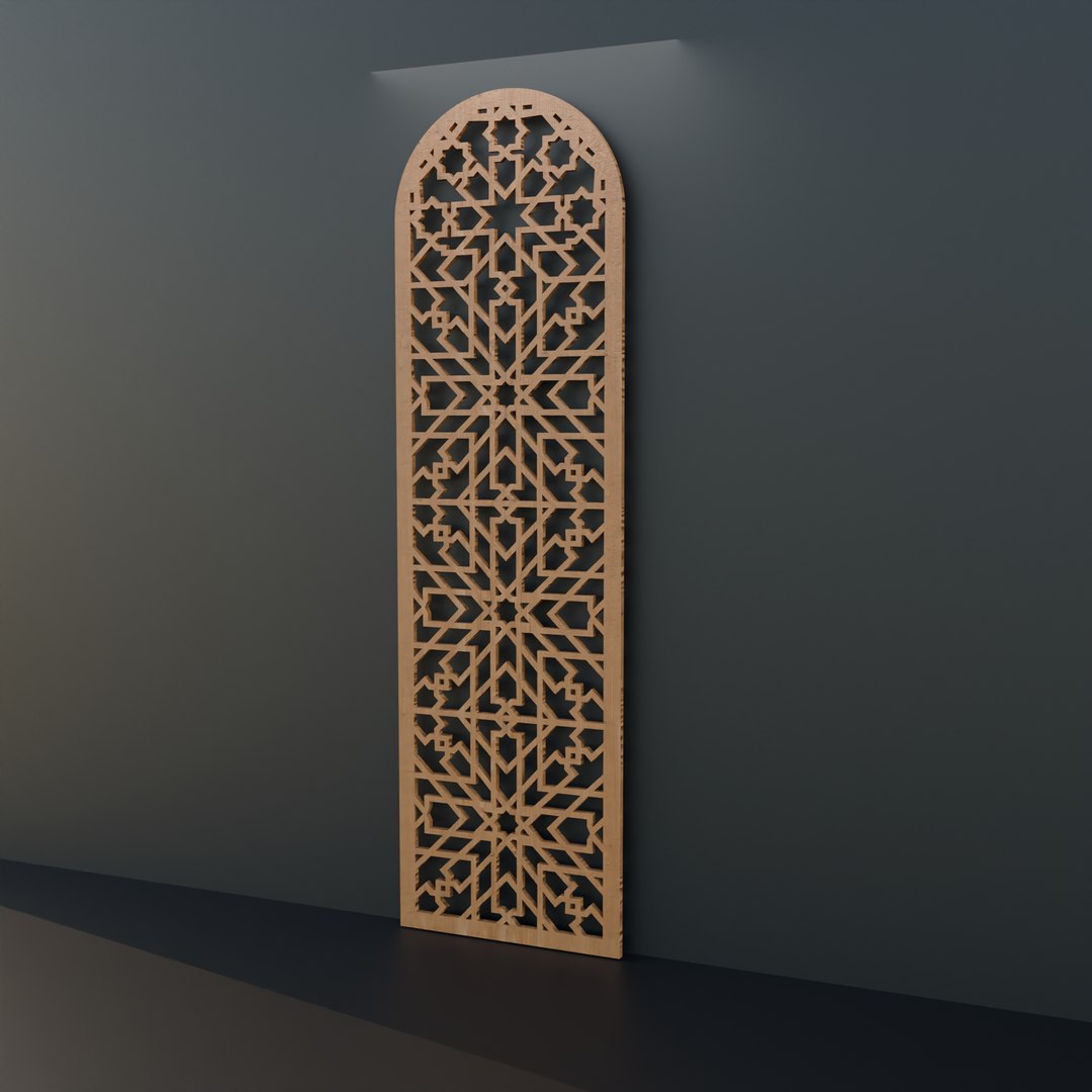 3D Islamic Geometric Design Pattern Model - TurboSquid 2224543
