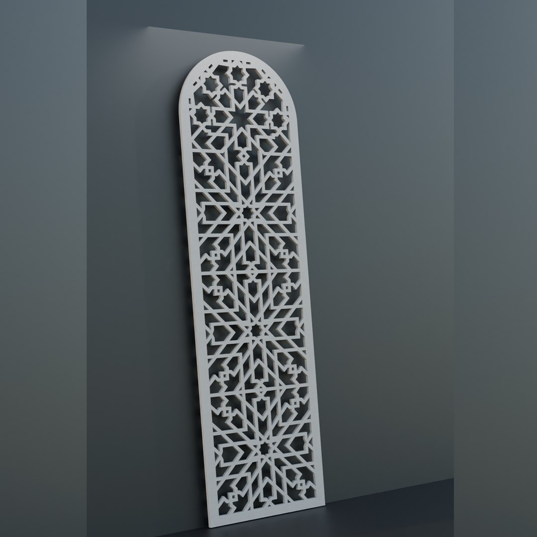 3D Islamic Geometric Design Pattern Model - TurboSquid 2224543