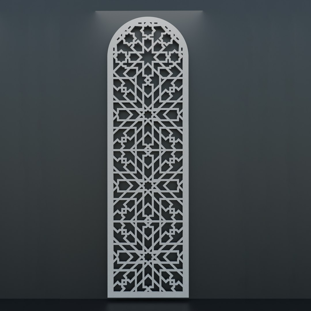 3D Islamic Geometric Design Pattern Model - TurboSquid 2224543