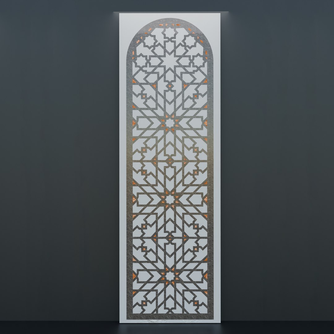 3D Islamic Geometric Design Pattern Model - TurboSquid 2224543