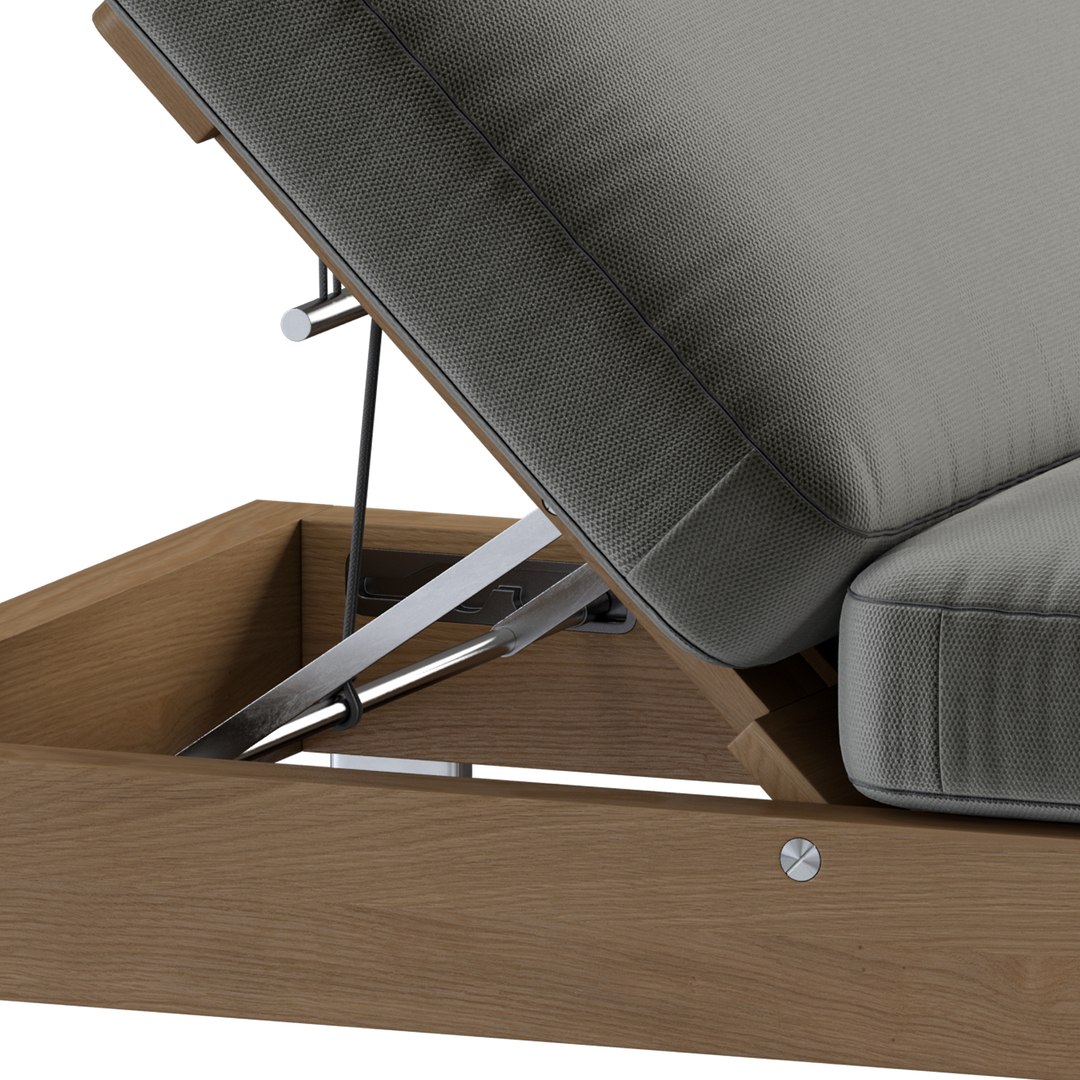 3D Flexform Hamptons Chaise Longues Model - TurboSquid 2032173